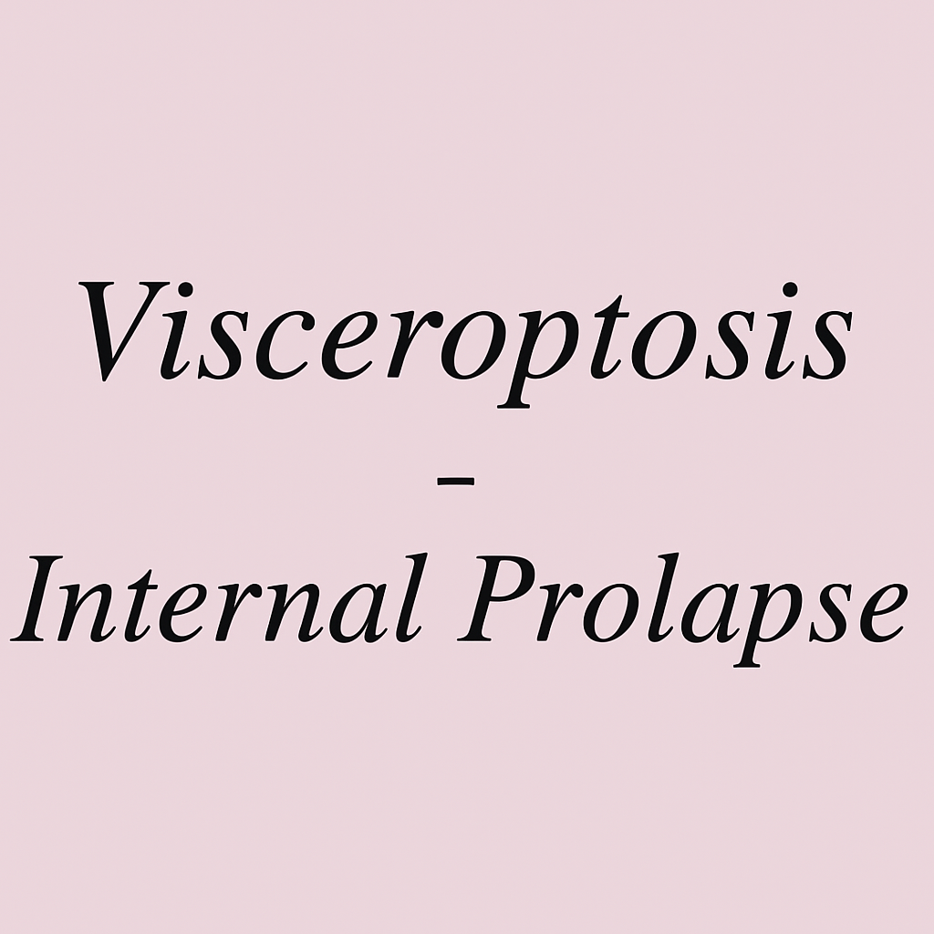 Visceroptosis; Internal Prolapse – The EDS Lass